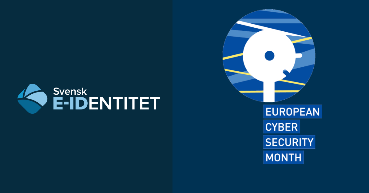Oktober = Cyber Security Month | Svensk e-identitet