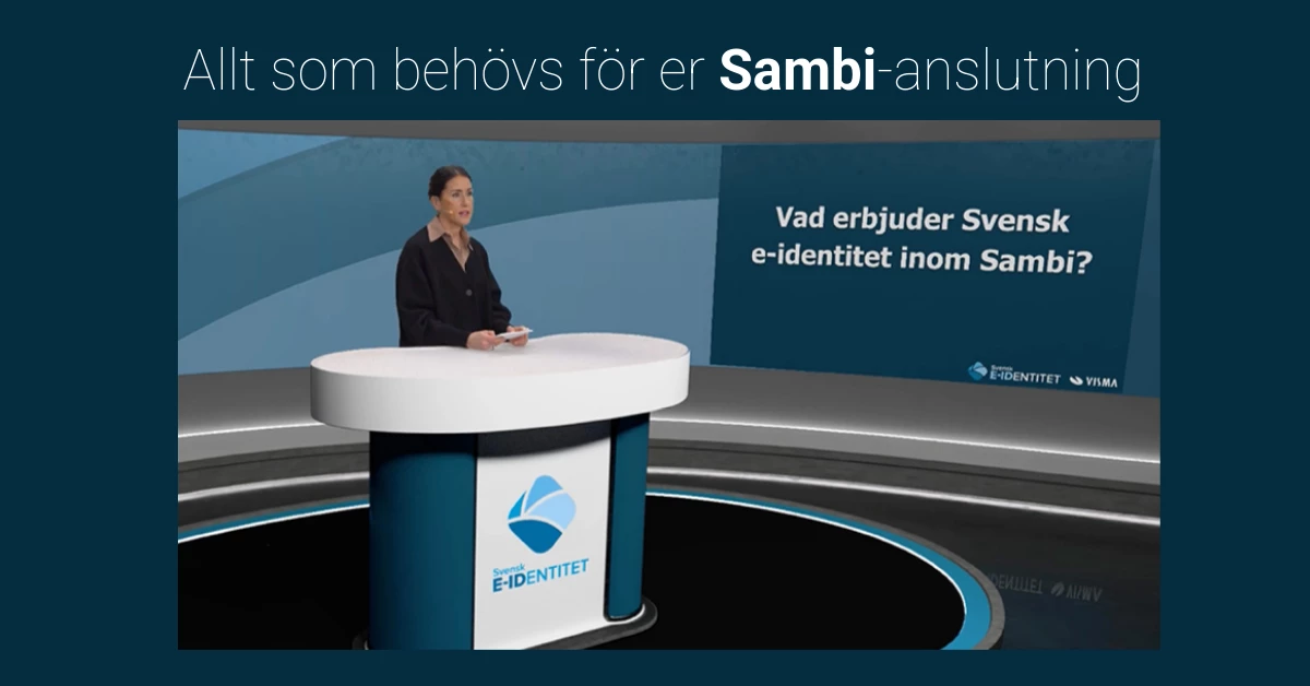Inspelat material om Sambi | Svensk e-identitet